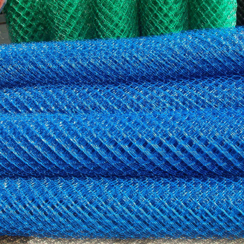 Products - Chainlink Fencing Blue - D Seamens